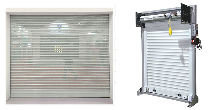 Anlin Electric rolling shutter door remote control garage warehouse ...
